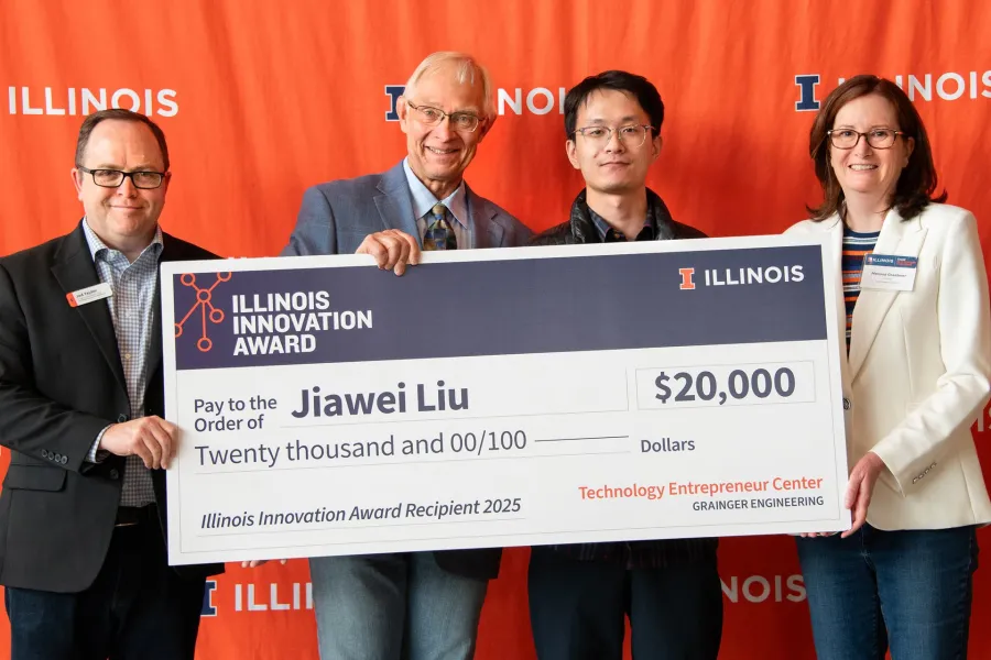Jiawei Liu, Ph.D. student in Computer Science, receives Illinois ...